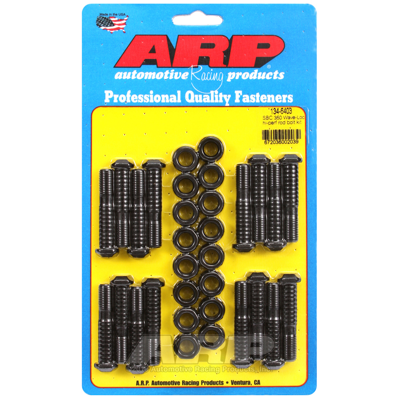 Evasive Motorsports: ARP Rod Bolt Kit - Chevrolet Small Block 350 wave ...