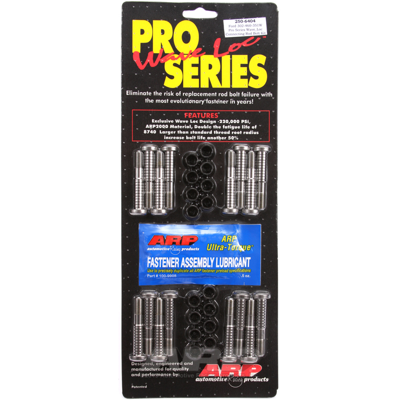 Evasive Motorsports: ARP Rod Bolt Kit - Ford Boss 302-429-460-351W wave-loc