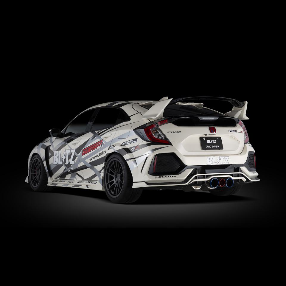 Evasive Motorsports: Blitz Nur Spec Exhaust (Burnt Finish Tips + Carbon ...