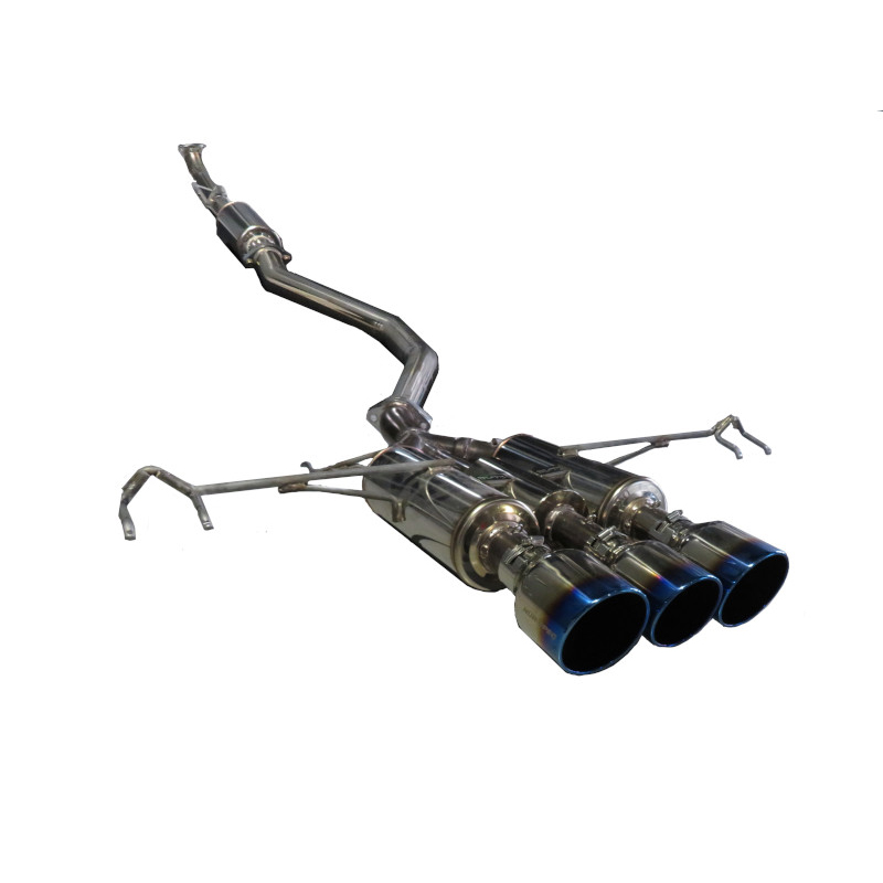 Evasive Motorsports: Blitz Nur Spec Exhaust (VSR - Triple Burnt Finish ...