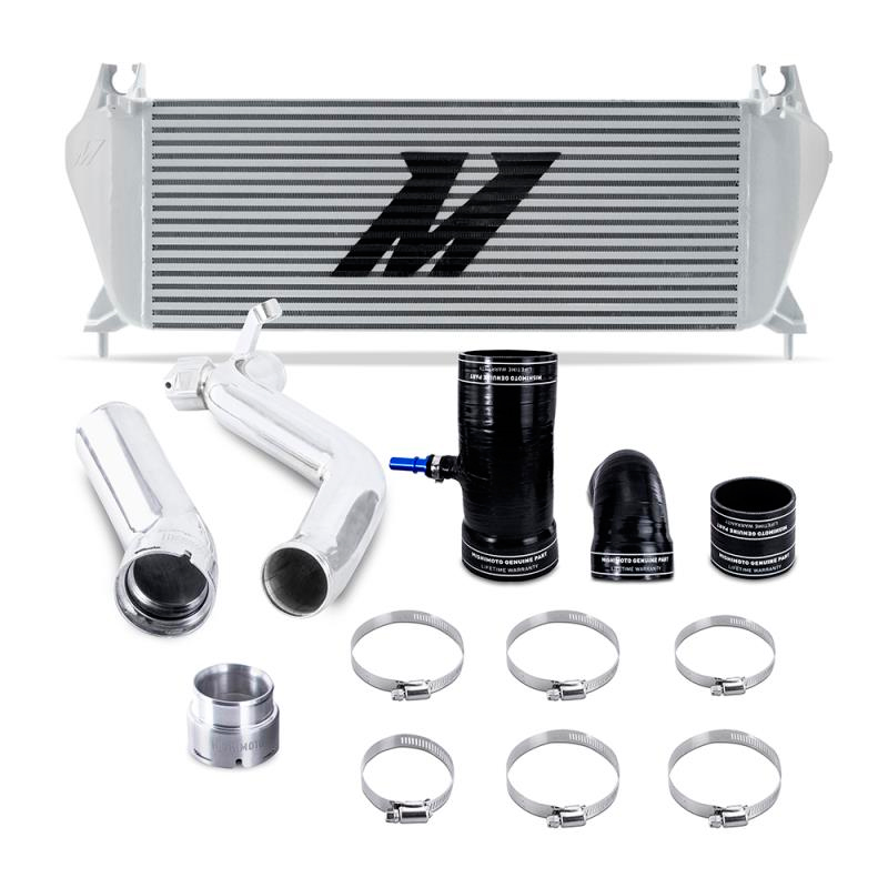 Evasive Motorsports: Mishimoto Intercooler Kit (Silver Intercooler / Polished Pipes) - Ford ...