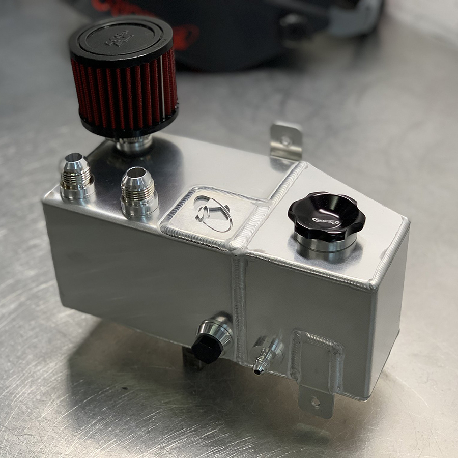 Evasive Motorsports: Origin Fabrication Oil Catch and Coolant Combo ...