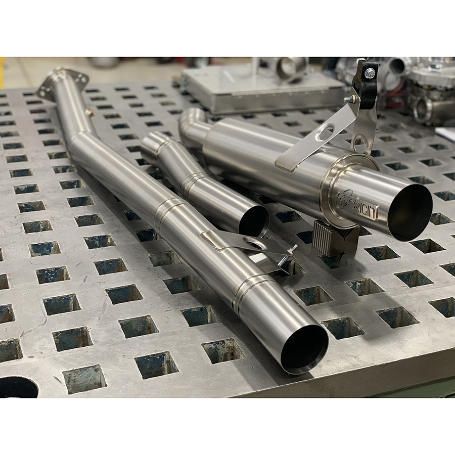 Evasive Motorsports: Origin Fabrication Titanium Exhaust - Honda S2000