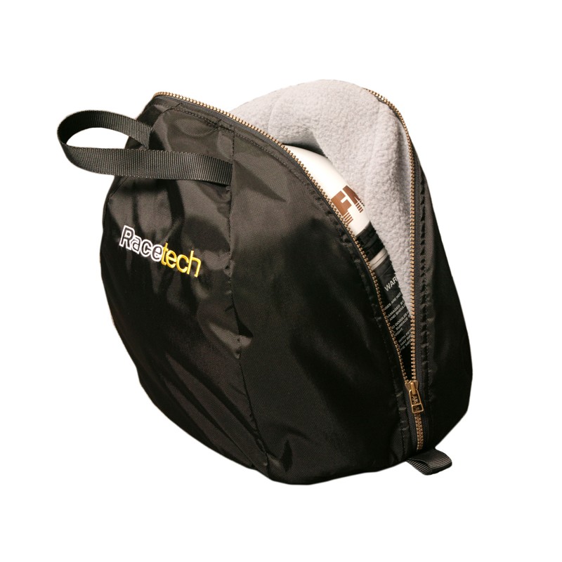 Evasive Motorsports: Racetech Helmet Bag - Black / Cream
