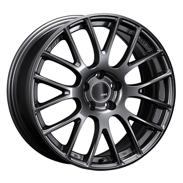 Evasive Motorsports: SSR GTV04 Wheel - 18x8.5 / Offset +45 / 5x114.3 (Metallic Grey)