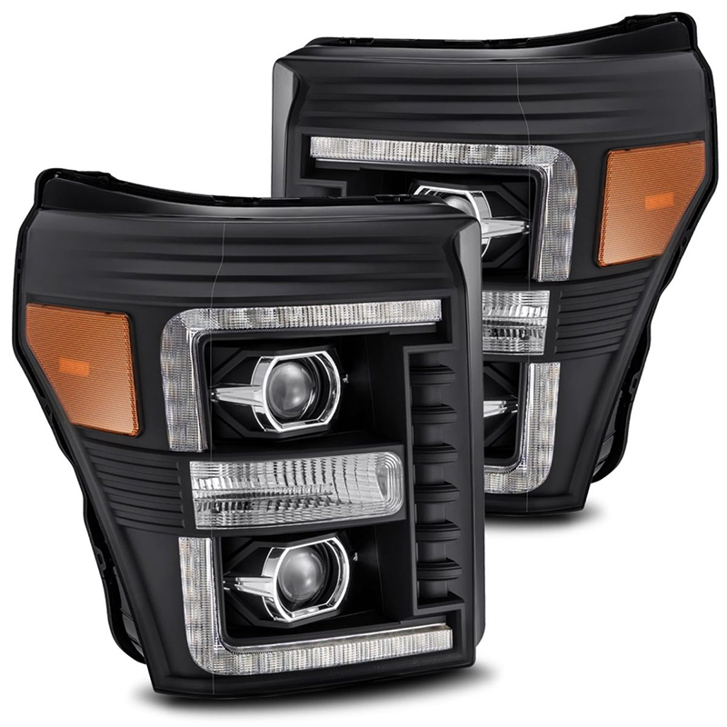 Evasive Motorsports: Alpharex PRO-Series Projector Headlights (Black ...