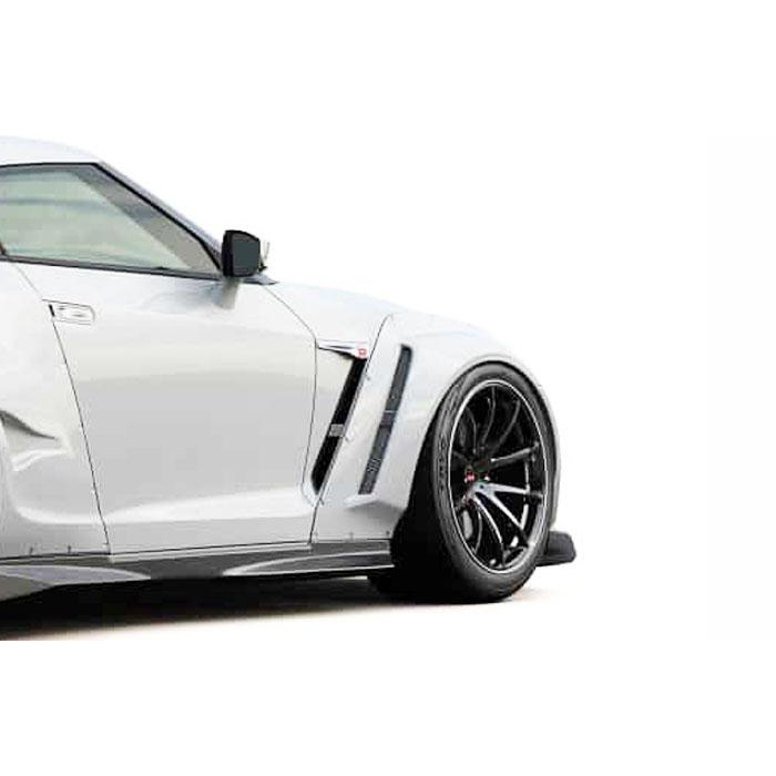 Evasive Motorsports: GReddy Gracer Front Over Fender Set - Nissan GT-R ...