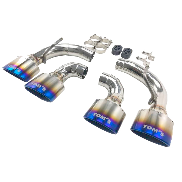 Evasive Motorsports: TOM's Racing Stainless Exhaust Tips (Titanium Tips ...