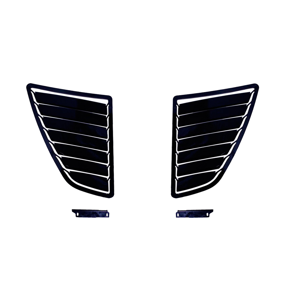 Evasive Motorsports: Verus Engineering Hood Louver Kit (Black ...