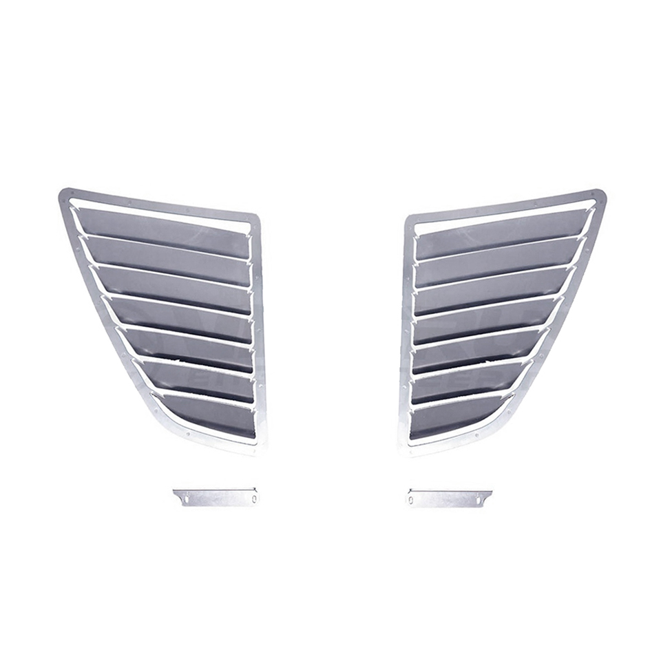Evasive Motorsports: Verus Engineering Hood Louver Kit (Raw Aluminum ...