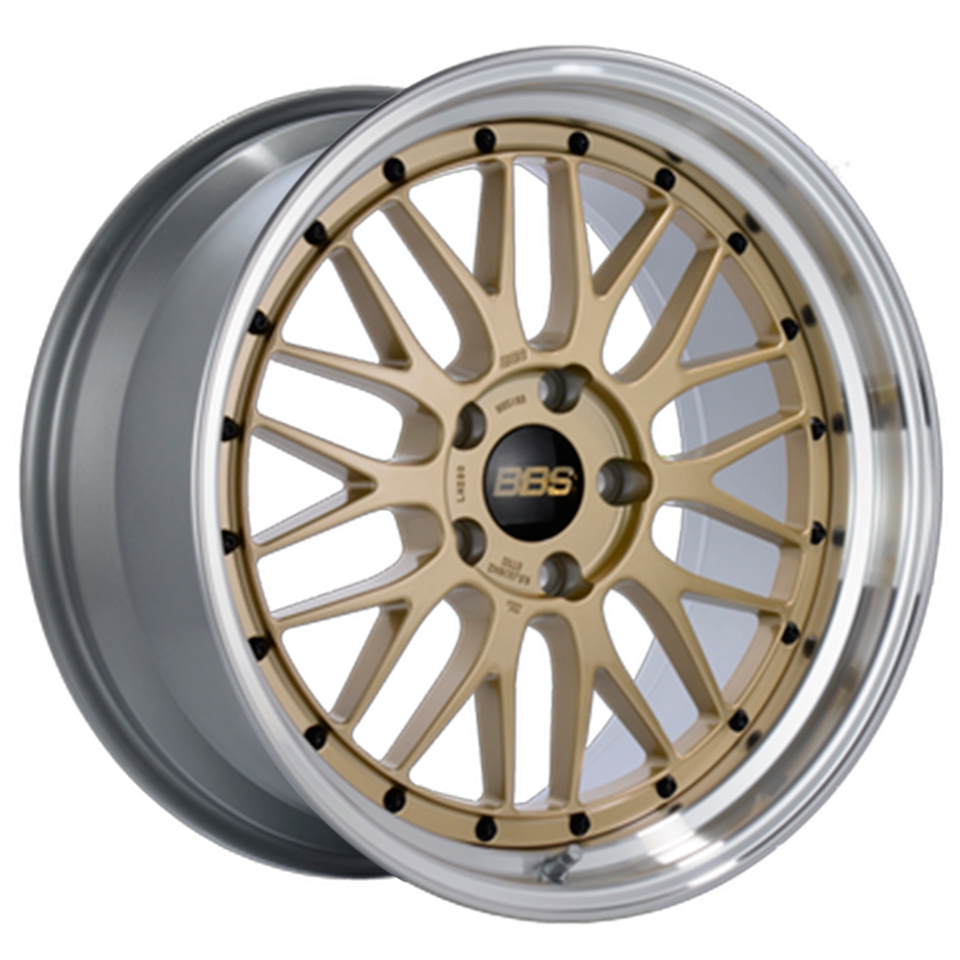 Evasive Motorsports: BBS LM Wheel - 17x7.5 / Offset +38 / 5x114.3 (Gold)