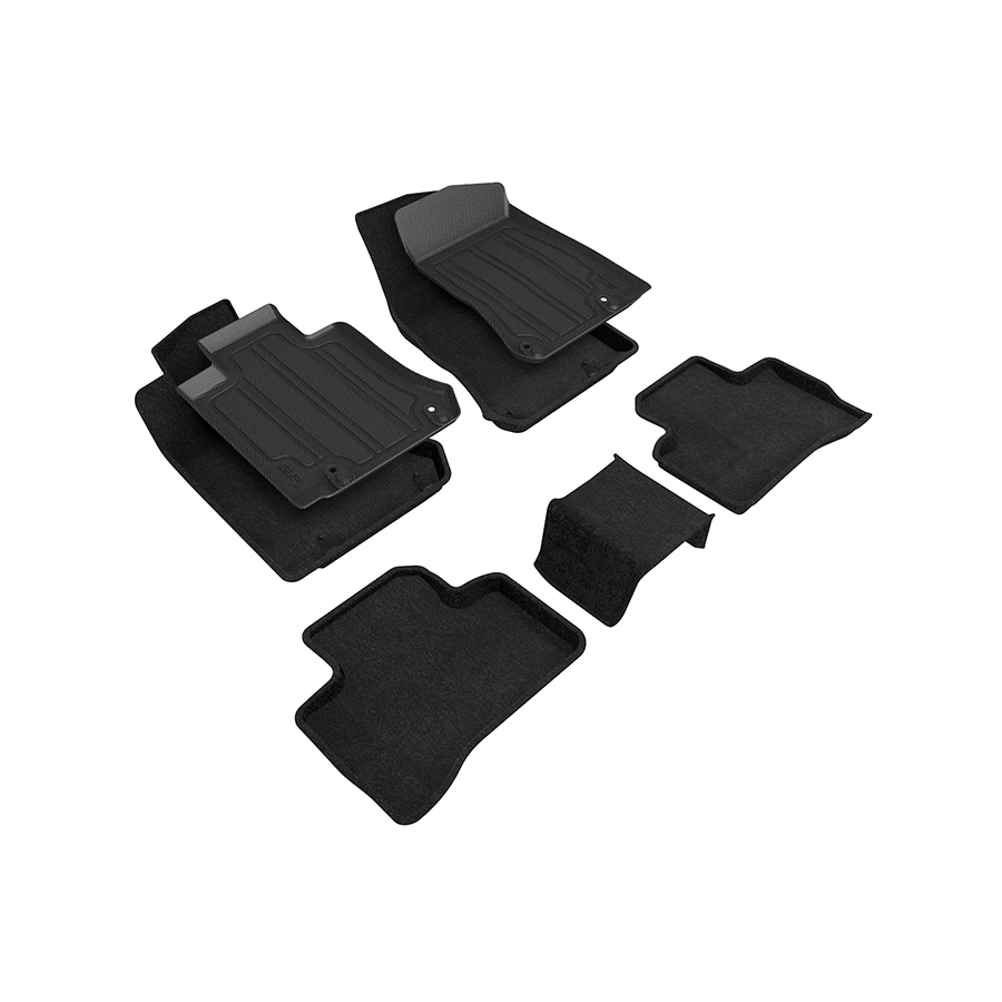 Evasive Motorsports: 3D Mats Floor Mats (Elegant Carpet Hybrid Black ...