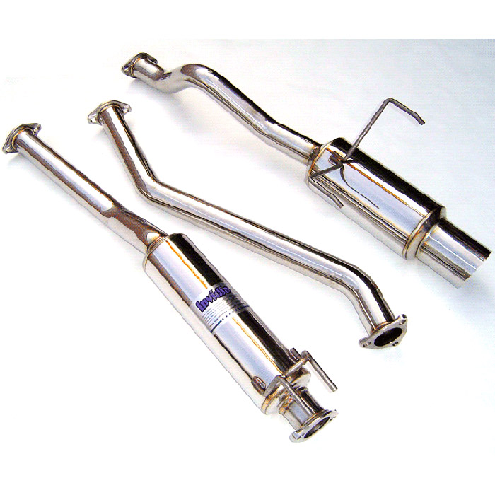 Evasive Motorsports: Invidia N1 Exhaust - Honda Civic EX 2Dr/4Dr 01-05