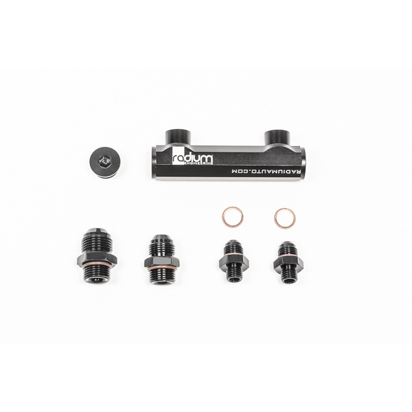 Evasive Motorsports: Radium Engineering 4-Port Manifold - Bosch 044 Pumps