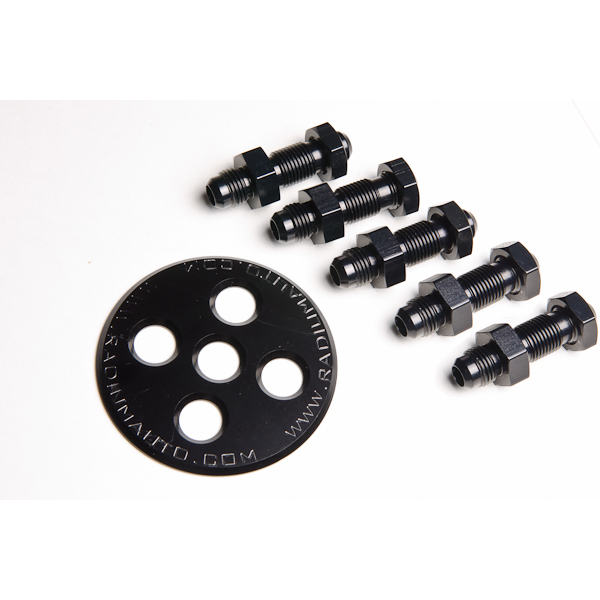 Evasive Motorsports: Radium Engineering 6AN Bulkhead Plate with 5 ...