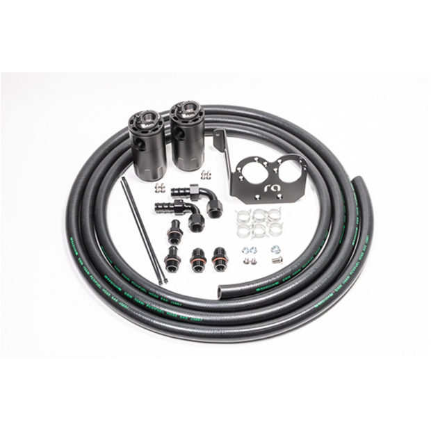 Evasive Motorsports: Radium Engineering Dual Catch Can Kit (Fluid Lock ...