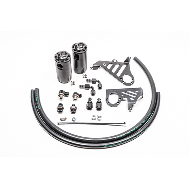 Evasive Motorsports: Radium Engineering Dual Catch Can Kit (Fluid Lock ...