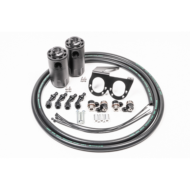 Evasive Motorsports: Radium Engineering Dual Catch Can Kit (Fluid Lock ...