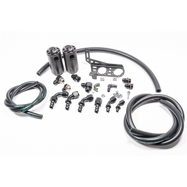 Evasive Motorsports: Radium Engineering Dual Catch Can Kit (Fluid Lock ...