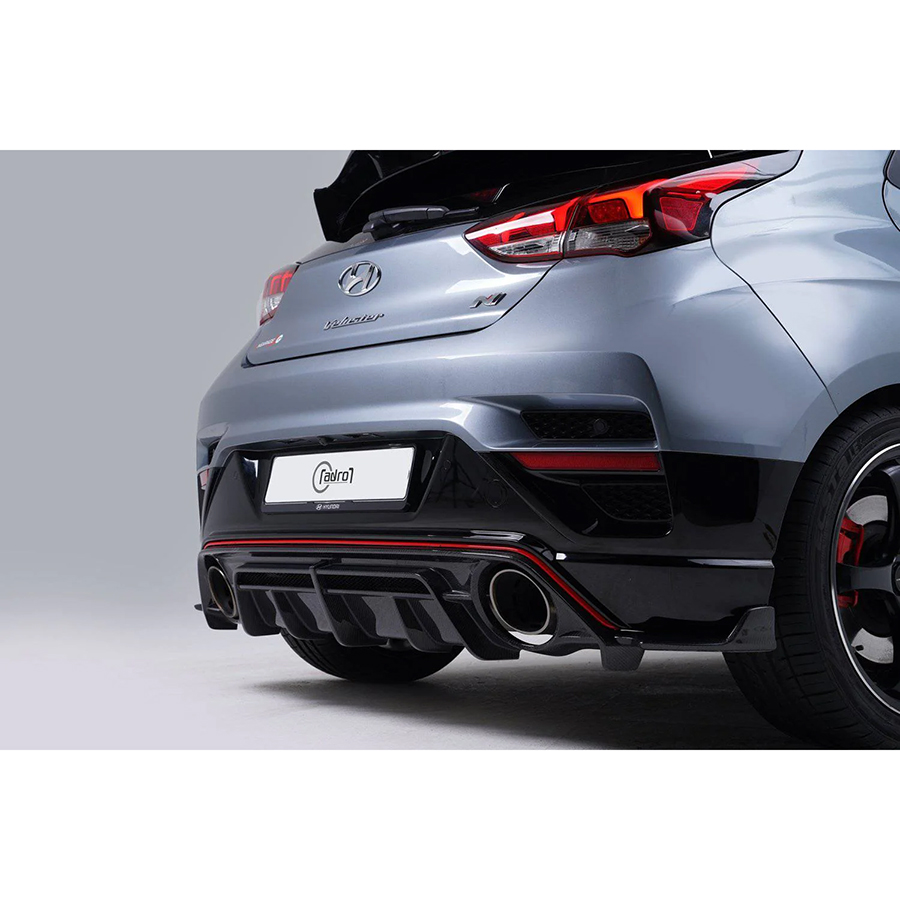 Evasive Motorsports: ADRO Carbon Fiber Rear Diffuser - Hyundai Veloster ...
