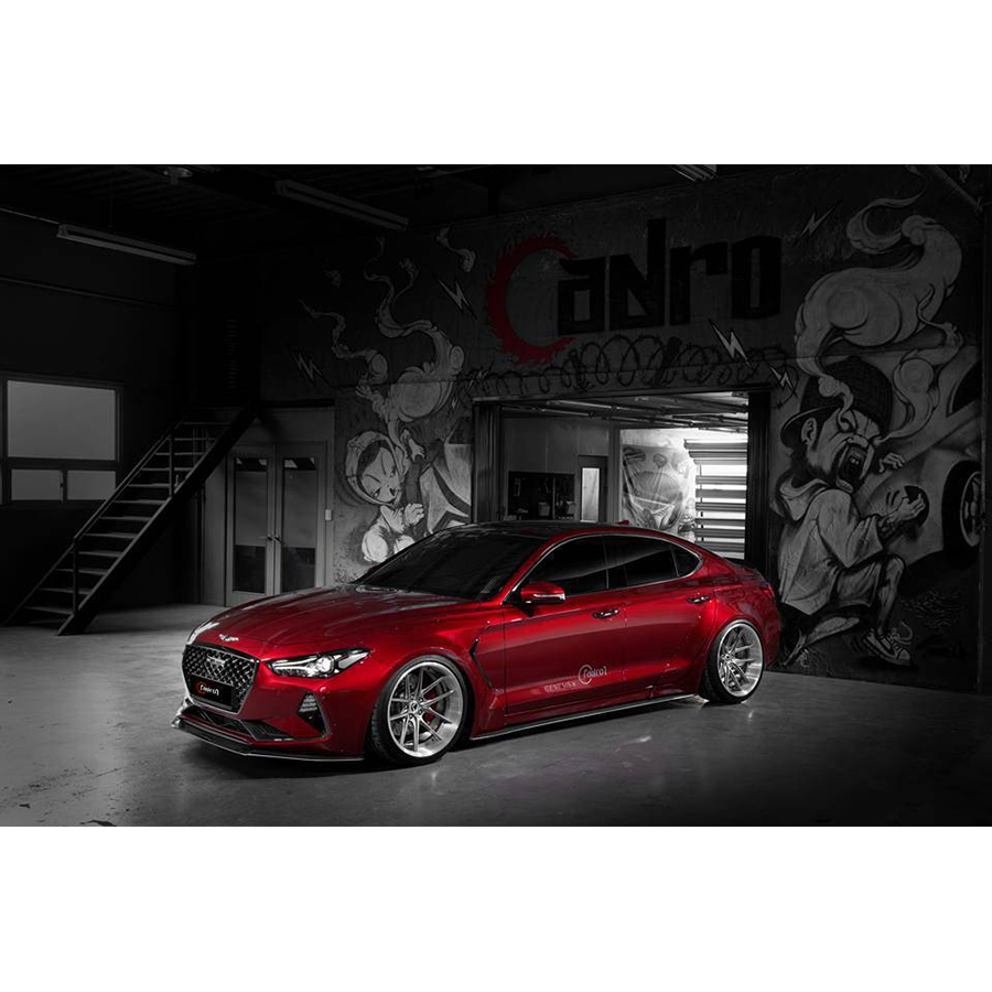 Evasive Motorsports: ADRO Complete Widebody Kit (Carbon Fiber / FRP) - Genesis G70 19-21