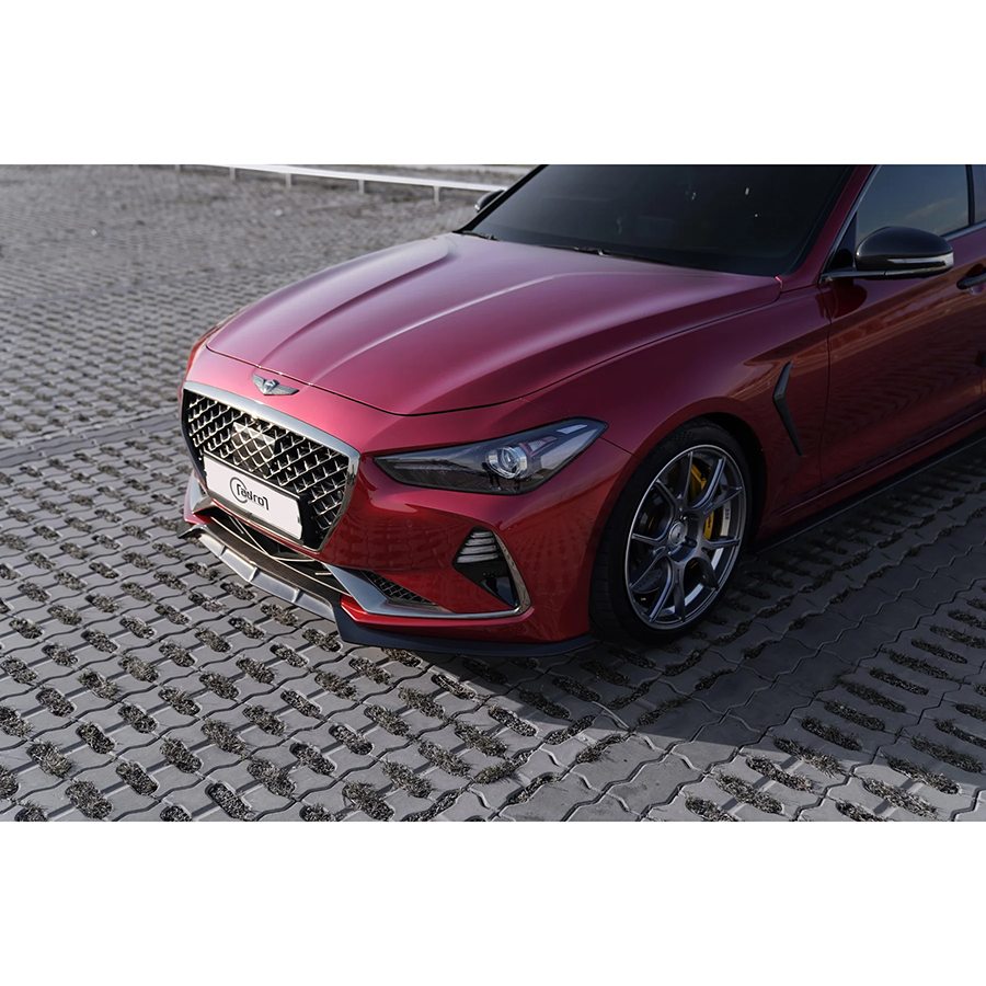 Evasive Motorsports: ADRO Carbon Fiber Front Lip V2 - Genesis G70 19-21