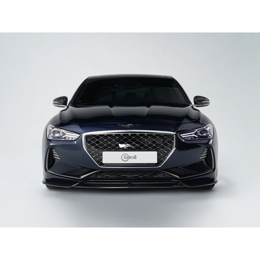 Evasive Motorsports: ADRO Carbon Fiber Front Lip V3 - Genesis G70 19-21