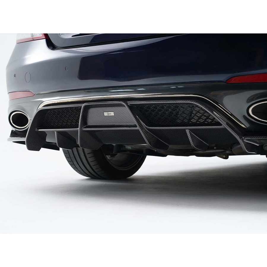 Evasive Motorsports: ADRO Carbon Fiber Rear Diffuser V3 - Genesis G70 19-21