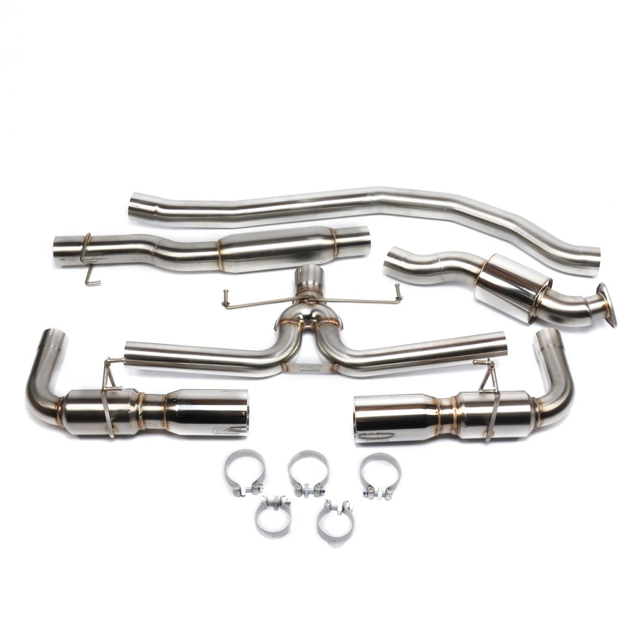 Evasive Motorsports: DC Sports Exhaust System (Polished) - Honda Civic ...