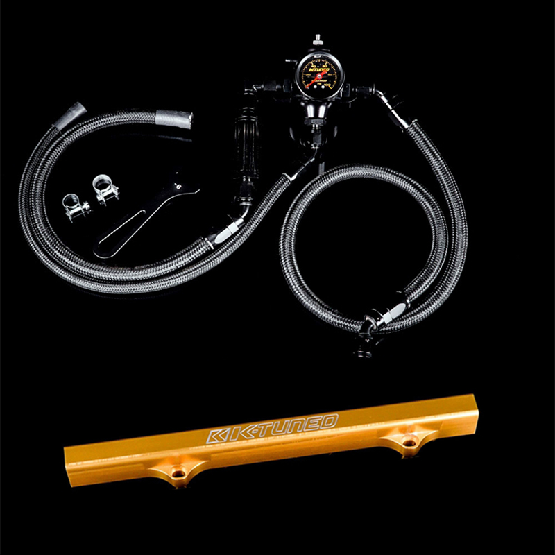 Evasive Motorsports: K-Tuned Center Feed Fuel System for K Swap (Gold ...