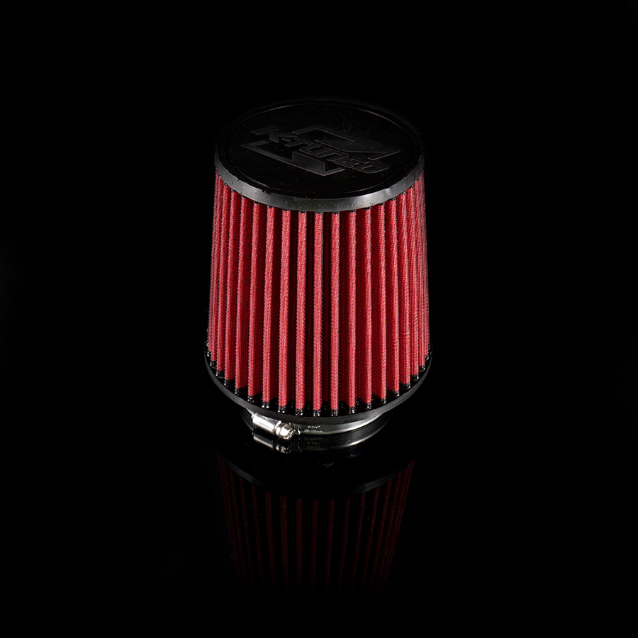 Evasive Motorsports: K-Tuned Universal Dry Intake Air Filter (3.5 inch)