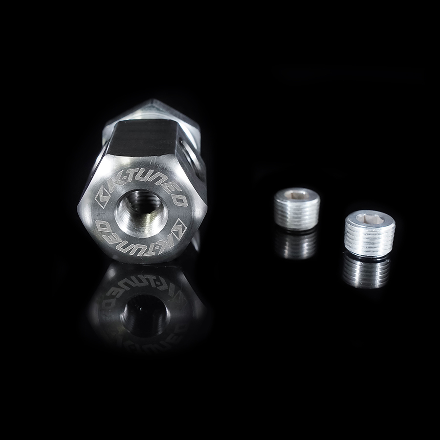 Evasive Motorsports: K-Tuned Oil Pressure Sensor Adapter (1 / 8 BSPT ...