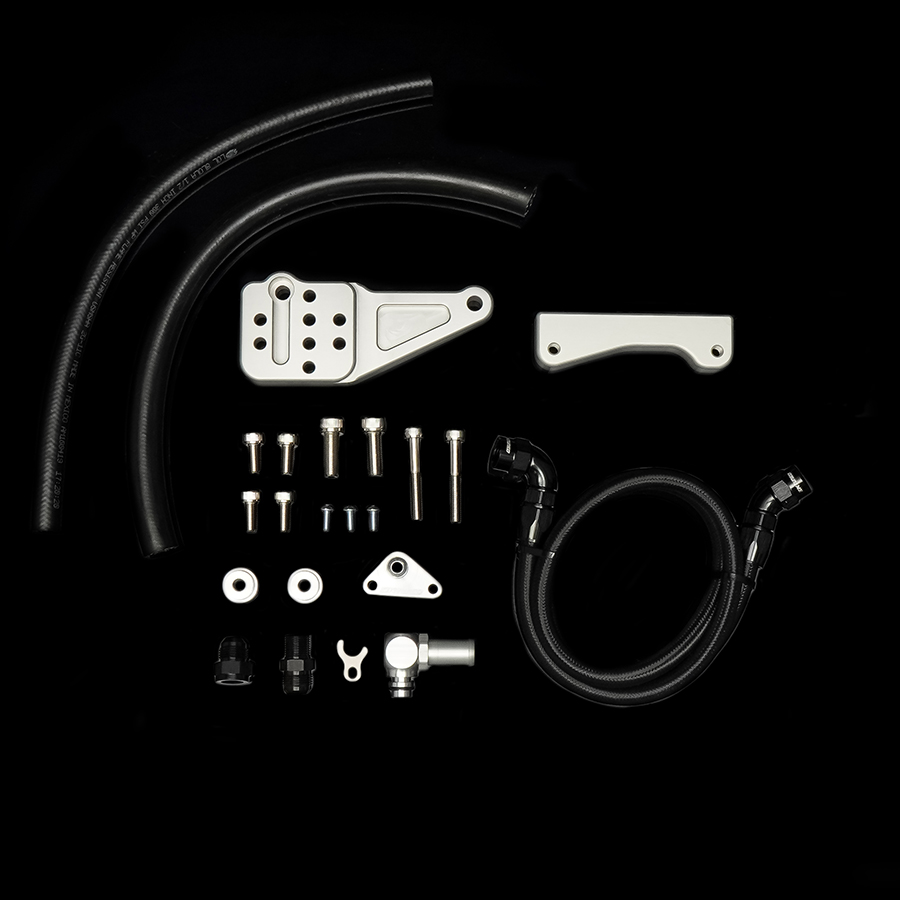 Evasive Motorsports: K-Tuned Power Steering Relocation Kit - Acura RSX ...