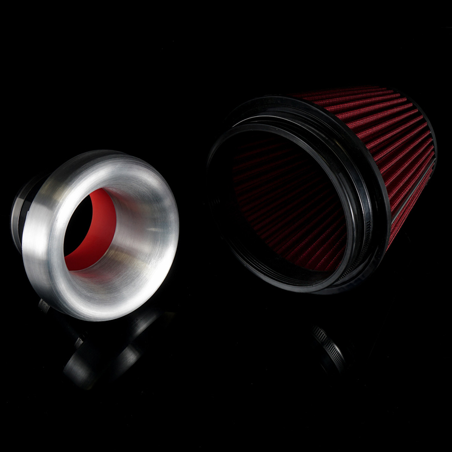 Evasive Motorsports: K -Tuned Aluminum Velocity Stack (6 inch Inlet / 3 ...