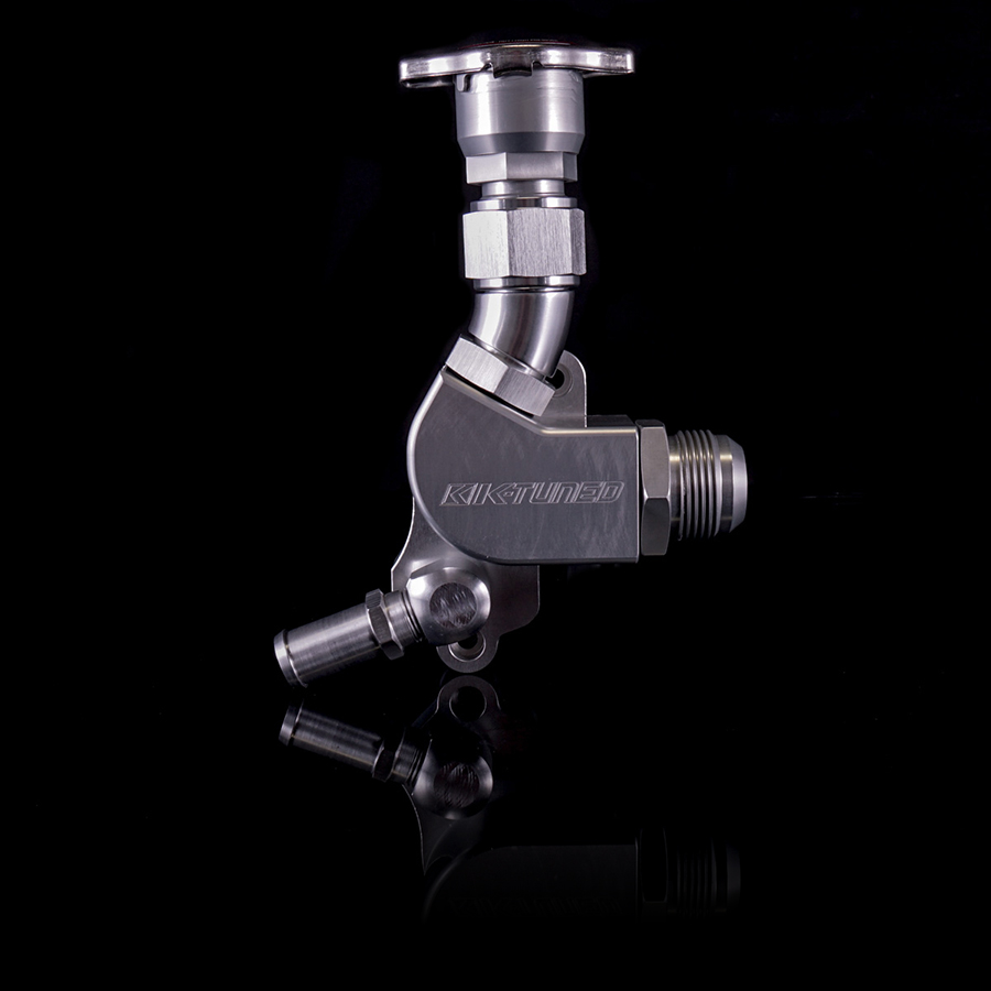 Evasive Motorsports: K-Tuned Upper Coolant Housing with Filler Neck ...