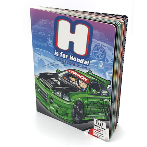 Evasive Motorsports: Max Boost "H Is For Honda" Board Book