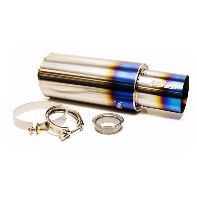 Evasive Motorsports: GReddy RS-Ti Titanium Muffler (w/Removable Tip ...