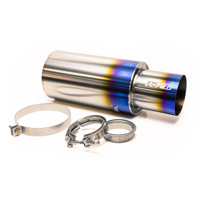 Evasive Motorsports: GReddy RS-Ti Titanium Muffler (w/Removable Tip ...