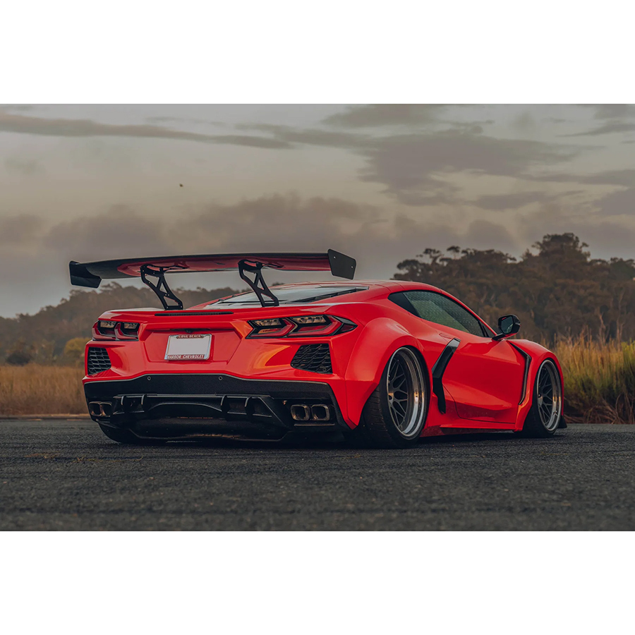 Evasive Motorsports: Street Hunter Designs GT Wing - Chevrolet C8 ...