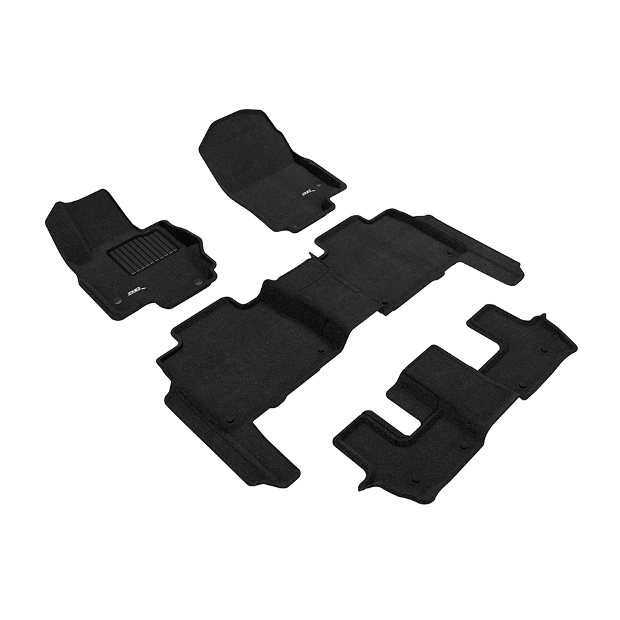 Evasive Motorsports: 3D Mats Floor Mats (Elegant Carpet Black / 4 Piece ...