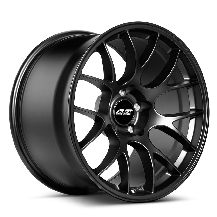 Evasive Motorsports: APEX Flow Formed EC-7 Wheel - 18x10.0 / Offset +25 / 5x120 / 72.56mm Bore ...