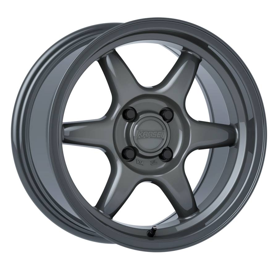 Evasive Motorsports: Kansei Tandem 15" Wheel - 15x8.0 / Offset +25 / 4x100 / Bore 73.1mm (Gloss ...