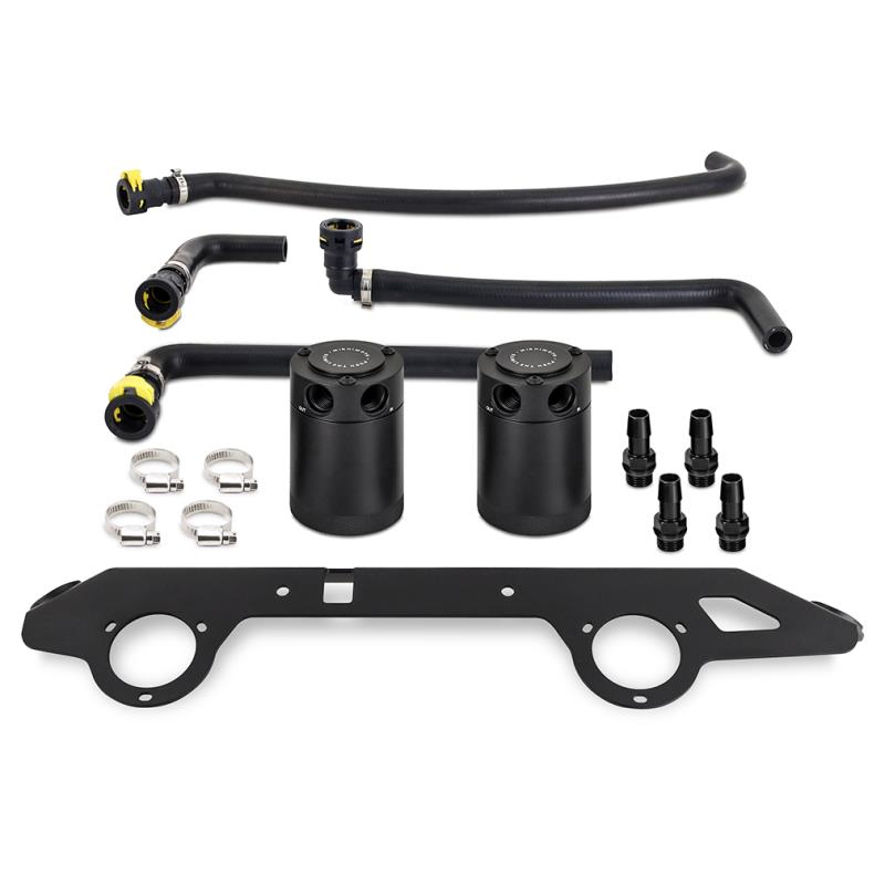 Evasive Motorsports: Mishimoto Baffled Oil Catch Can System (Black ...