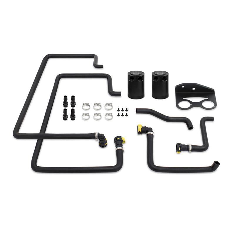 Evasive Motorsports: Mishimoto Baffled Oil Catch Can System (Black ...
