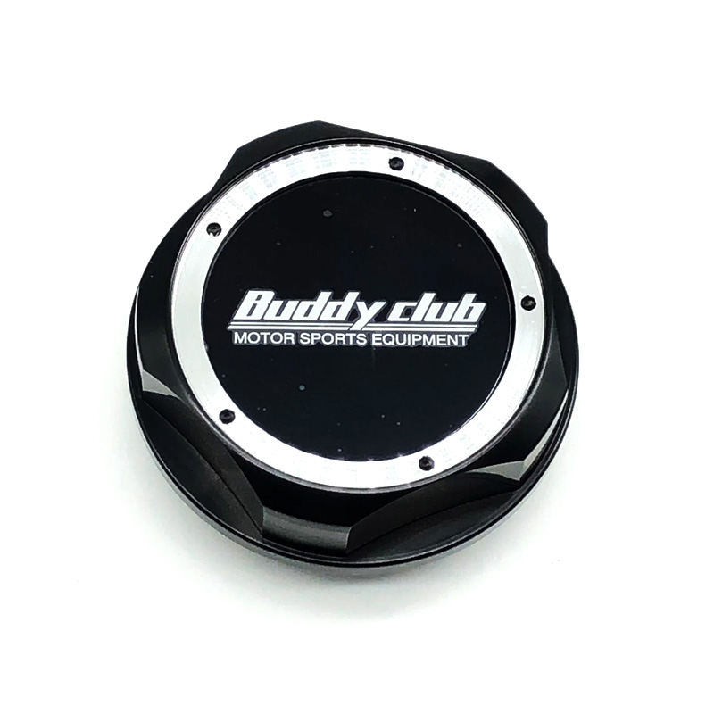 Evasive Motorsports: Buddy Club Oil Cap (Black v.2) - Honda / Acura