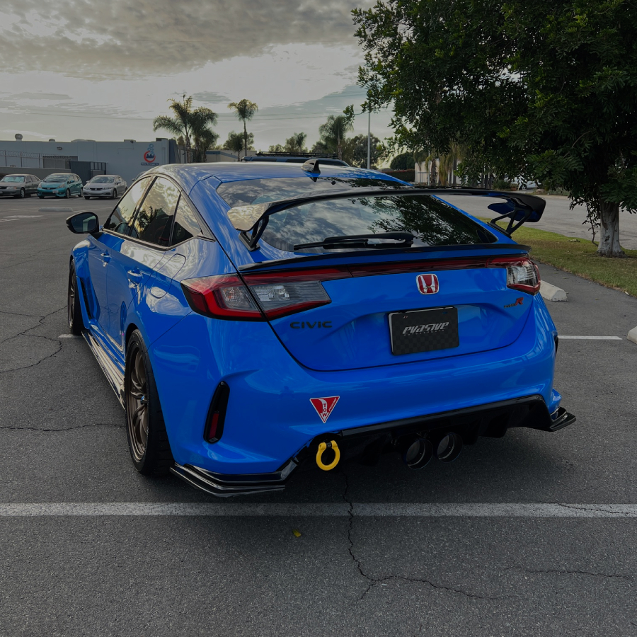Evasive Motorsports: EVS Tuning Carbon Rear Side Fin - Honda Civic Type ...