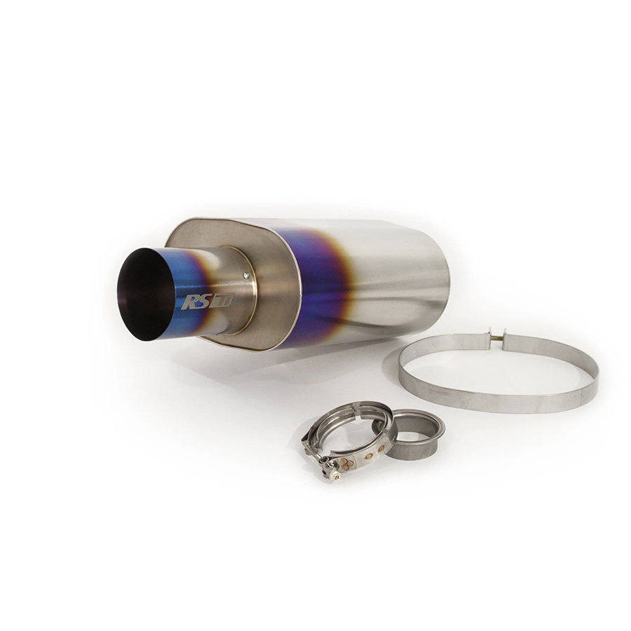 Evasive Motorsports: Greddy 2.5" RS-Ti Oval Titanium Muffler and Tip ...