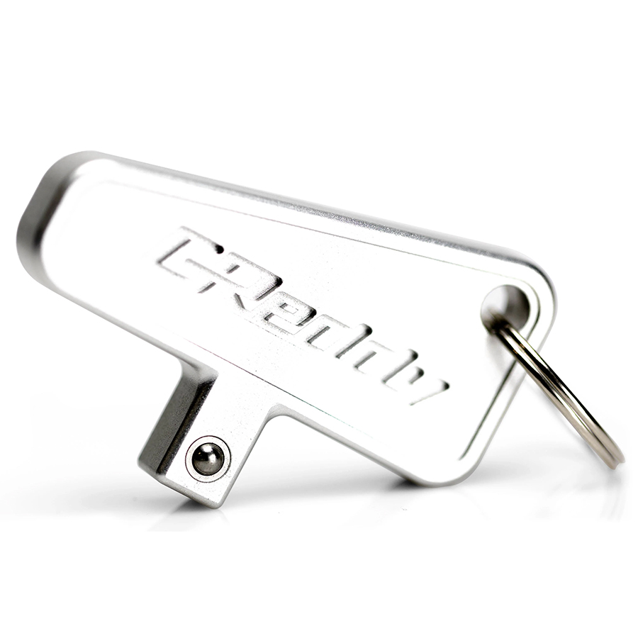 Evasive Motorsports: GReddy 3 / 8" Drive Tool Keychain (Silver)