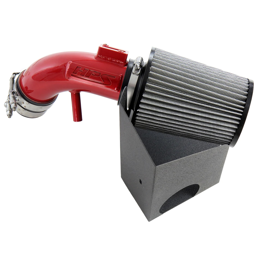 Evasive Motorsports: HPS Performance Shortram Air Intake Kit (Red ...