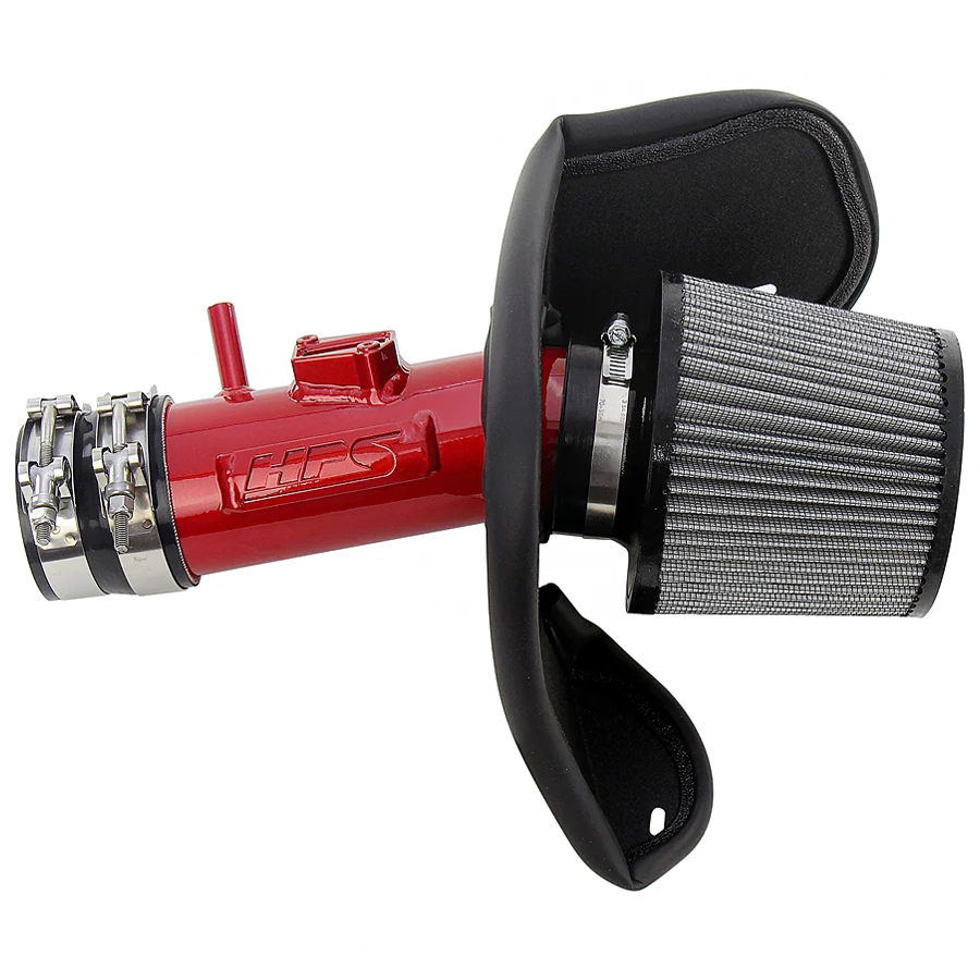 Evasive Motorsports: HPS Performance Shortram Air Intake Kit (Red ...